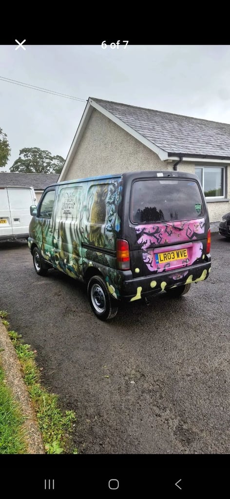 Suzuki, CARRY, Panel Van, 2003, Manual, 1298 (cc) | in Cookstown ...