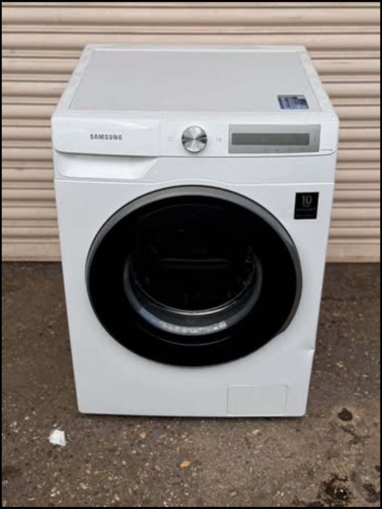 Samsung eco bubble 9kg washing machine 1400rpm auto dose smart 3 months ...