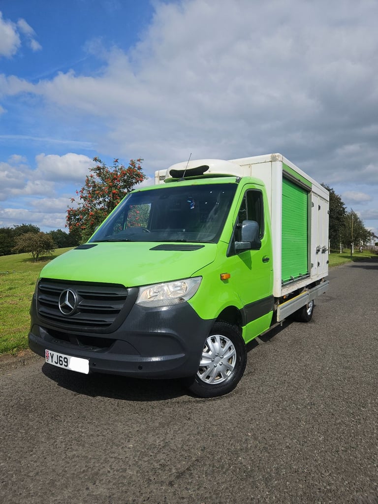 69/reg Mercedes sprinter 314 cdi euro 6 ulez compliant auto fridge van sim transit master ...