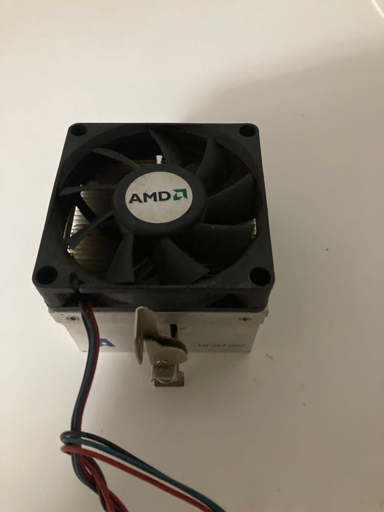 AMD MF087-092 Socket 754/939/940/AM2/AM3 CPU 3 Pin Heatsink & Fan ...