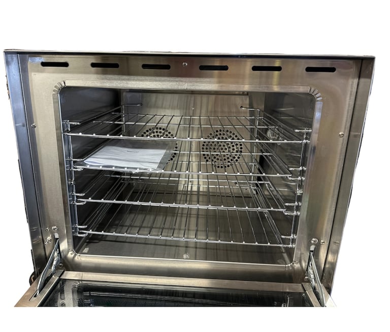 CONVECTION OVEN ELECTRIC COMMERCIAL BAKING STAINLESS STEEL FAN WITH 4 ...