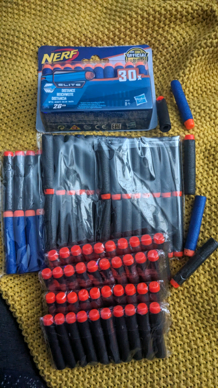 NERF 128 BULLETS TARGET & CANS | in Bolton, Manchester | Gumtree