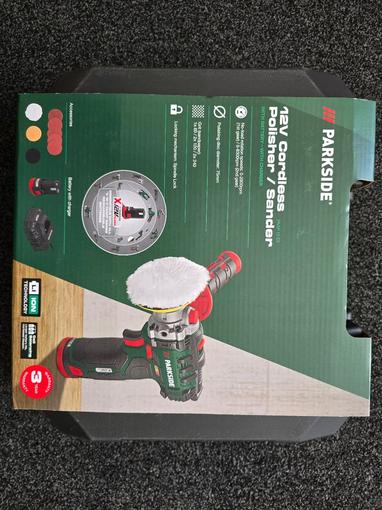 Parkside 12V Cordless Polisher/ Sander new x 12v team | in Newham ...
