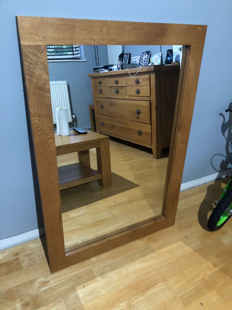 Solid oak mirror | in Slough, Berkshire | Gumtree
