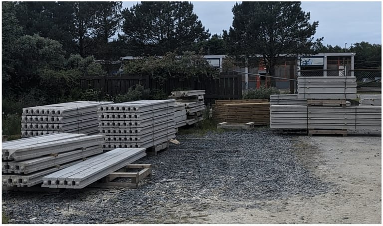 CONCRETE POSTS 5 6 7 8 9 10FT | CONCRETE GRAVEL BOARDS | DELIVERY OR ...