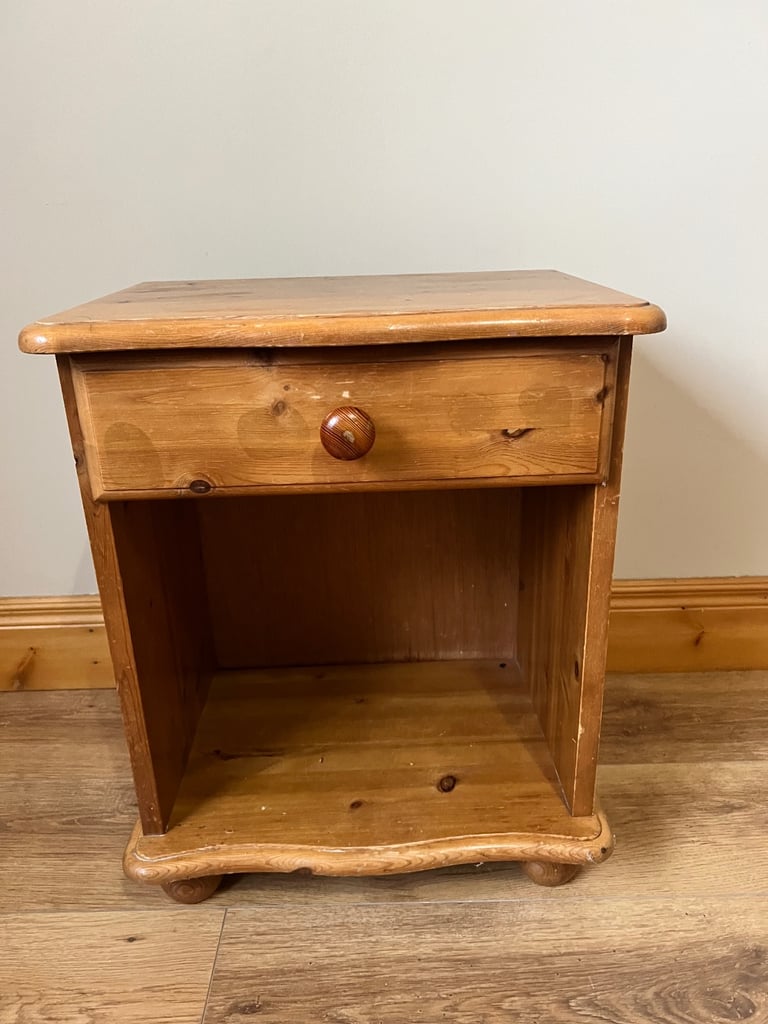 Wooden bedside locker | in Londonderry, County Londonderry | Gumtree