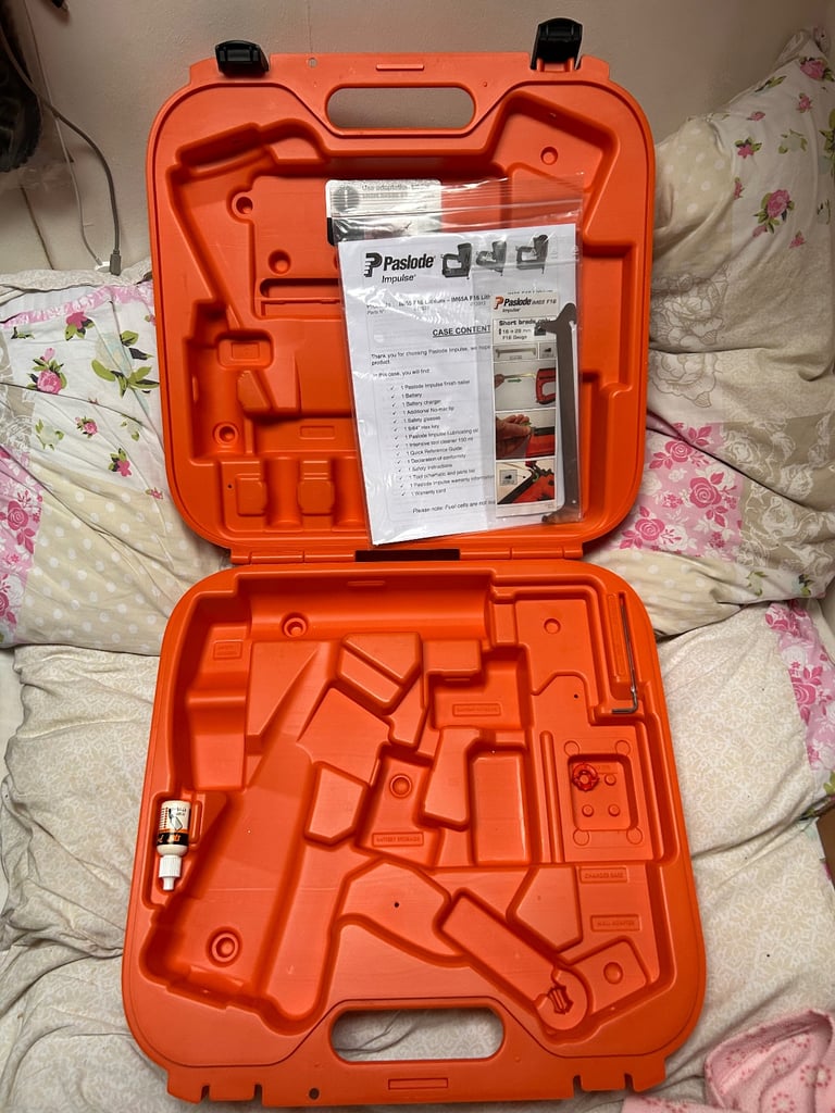 Brand New Paslode IM65 F16 carry case and gauge adapter | in East ...