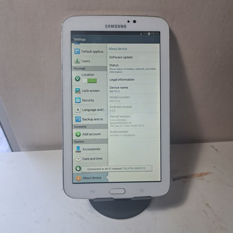 Samsung Galaxy Tab 3 SM-T210 8GB Wi-Fi 7" tablet | in Washington, Tyne ...