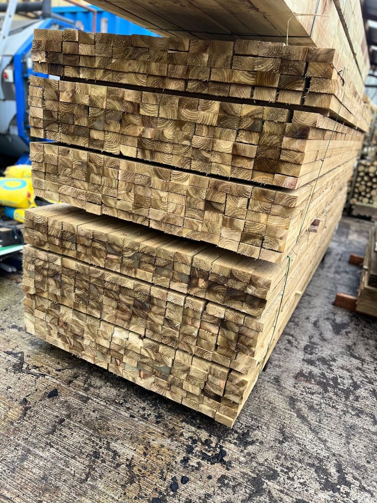 New Fence rails, pressure treated | in Bishop Auckland, County Durham ...