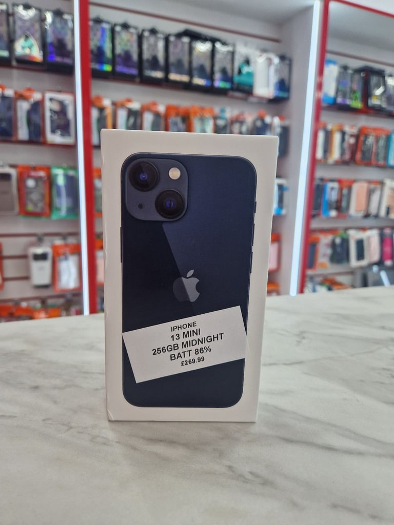 APPLE IPHONE 13 MINI BLACK 256GB UNLOCKED WITH WARRANTY | in Bingley ...