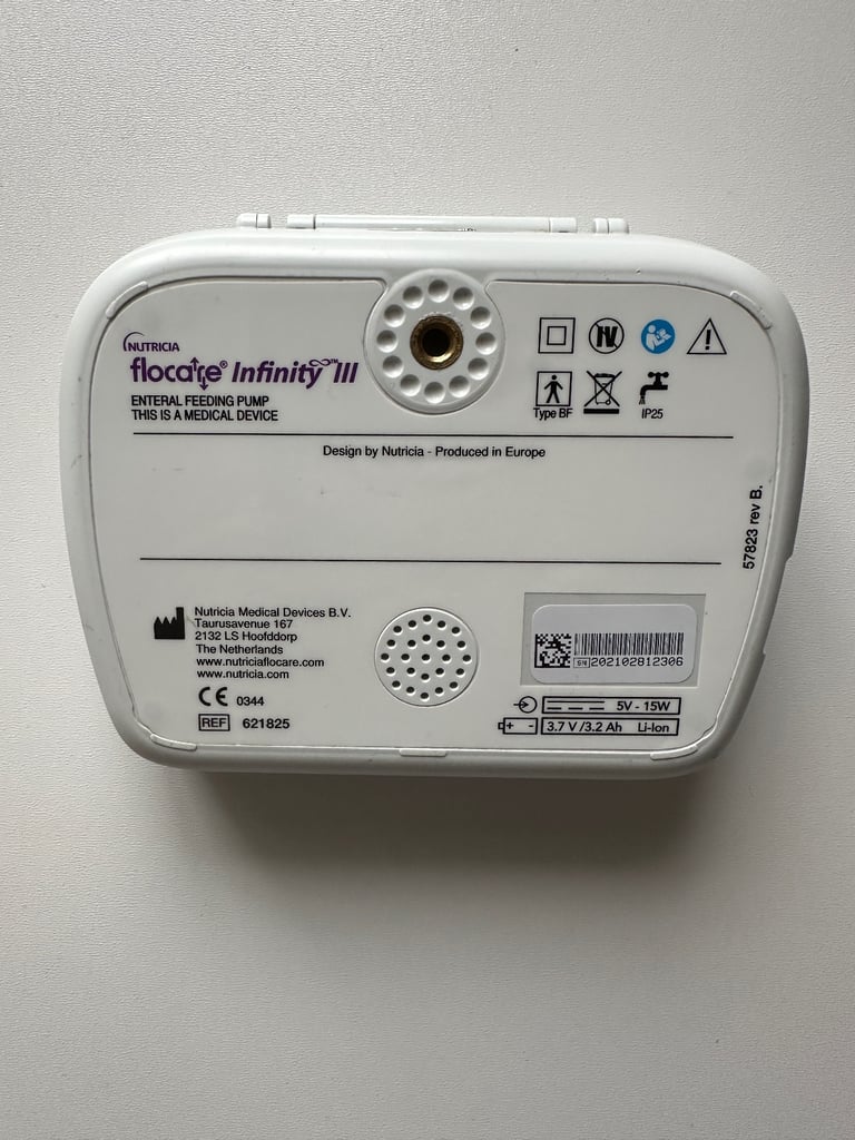 NUTRICIA FLOCARE INFINITY III FEEDING SYSTEM MEDICAL DEVICE WITH MAINS ...