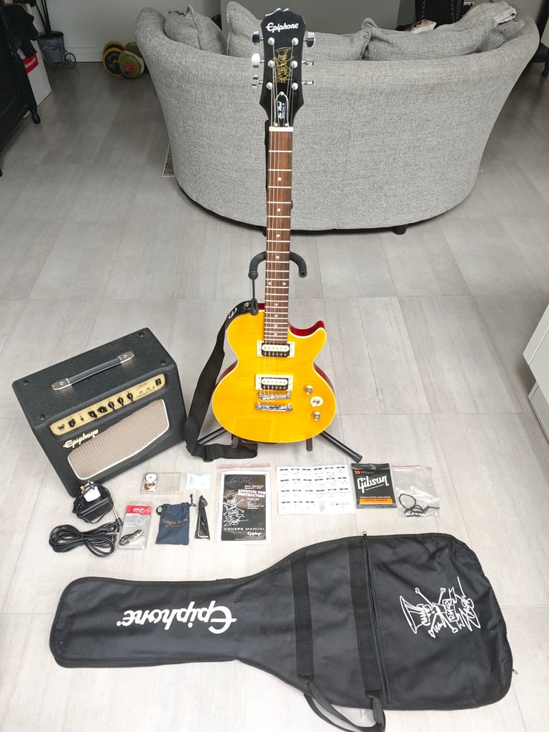 Les Paul epiphone slash signature special 2 with slash snake pit 15 ...