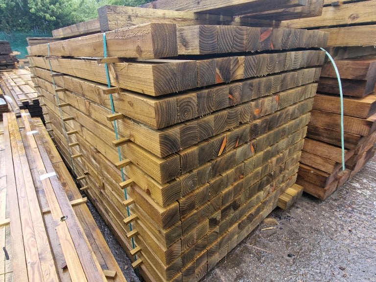 💙 TIMBER FENCE POSTS 4X3 3X3 4X4 | in Hull, East Yorkshire | Gumtree