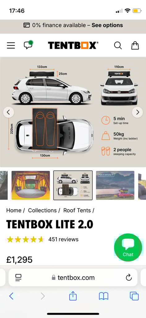 Tent box lite | in Manchester | Gumtree
