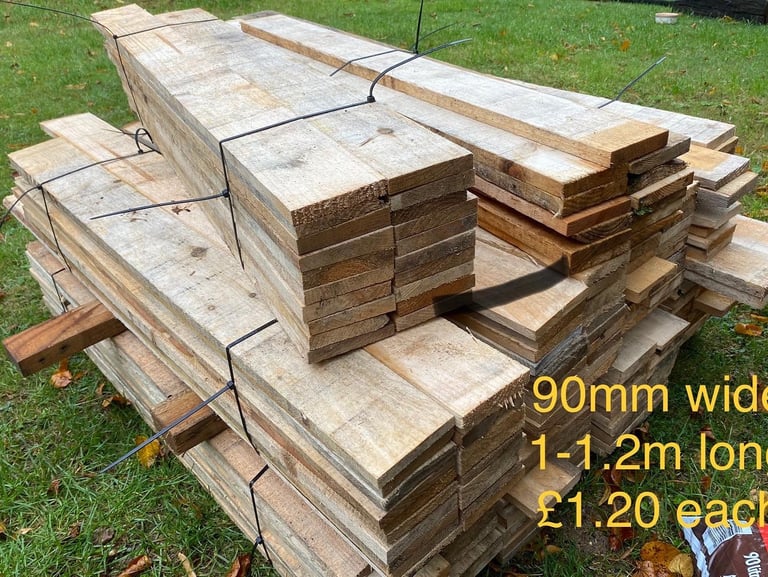 Reclaimed pallet wood timber boards all sizes. | in York, North ...