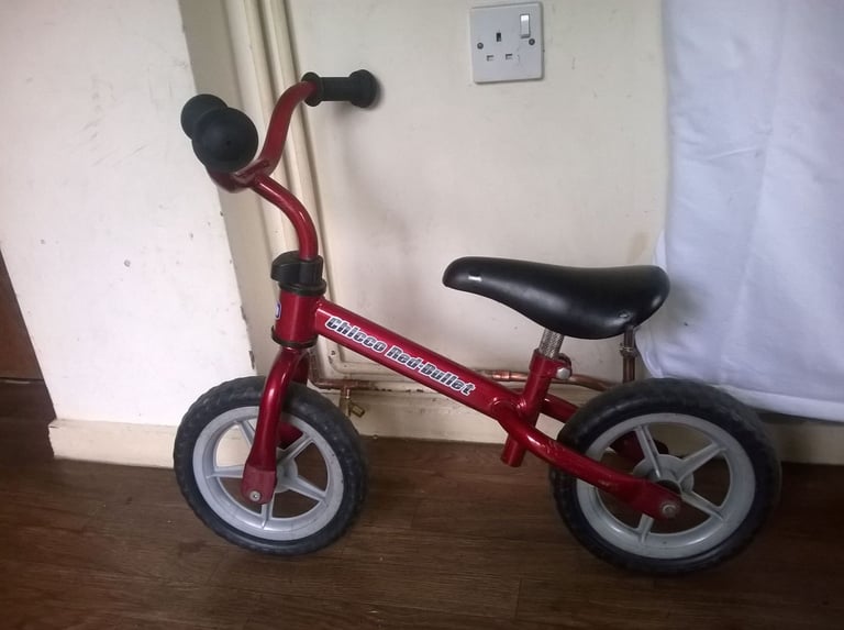 CHICCO RED BULLET BALANCE BIKE – in good condition | in Nottingham ...