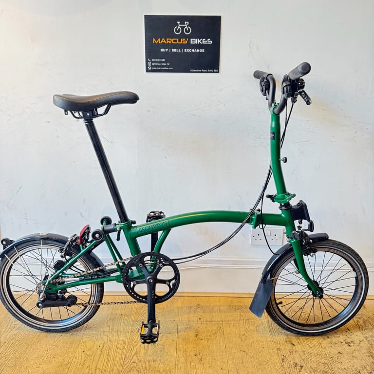 Brompton C Line Explore - Racing Green | in Clapham, London | Gumtree