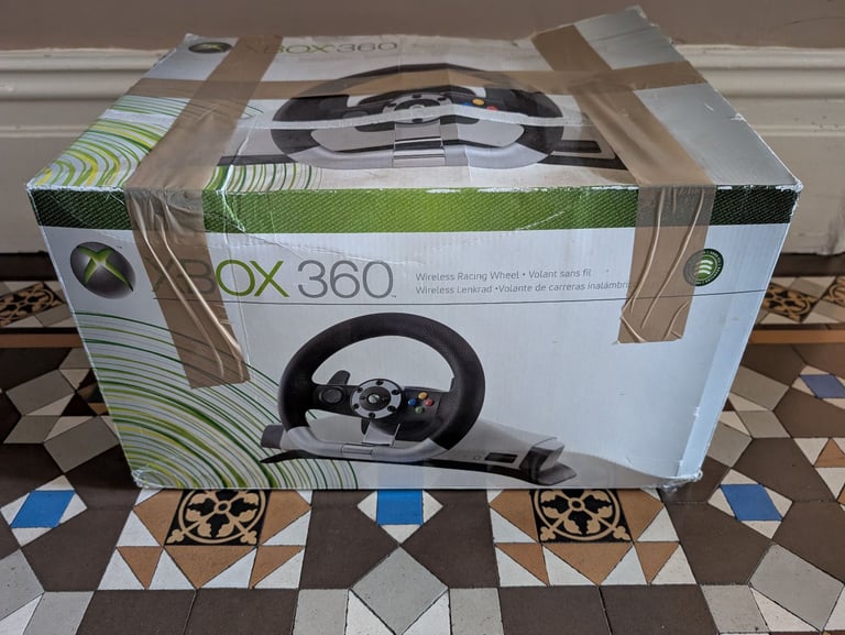 XBOX 360 Wireless Racing Wheel with Force Feedback and Pedals | in ...