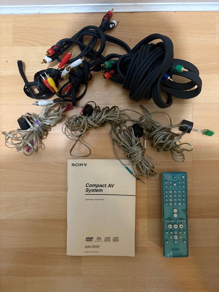 Sony S550 Home Cinema Surround Sound Hi-Fi System (DVA) – Full Setup 🎬 ...