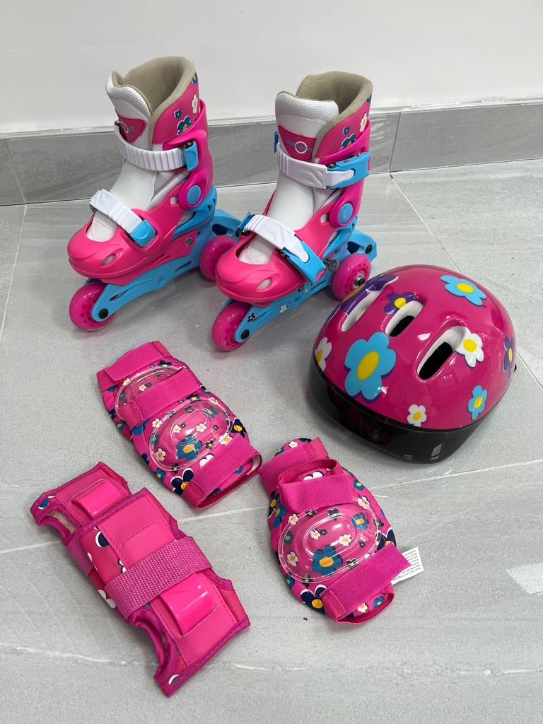 Girls 3-wheel roller skates | in Ponteland, Tyne and Wear | Gumtree