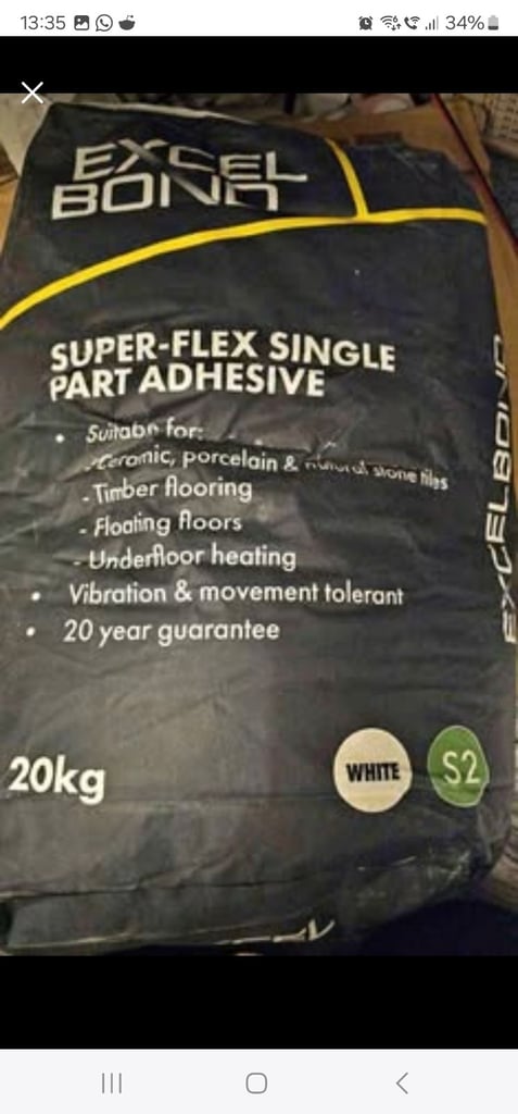 Excel Bond Super Flex Single Part Adhesive S2 White | in Slough ...