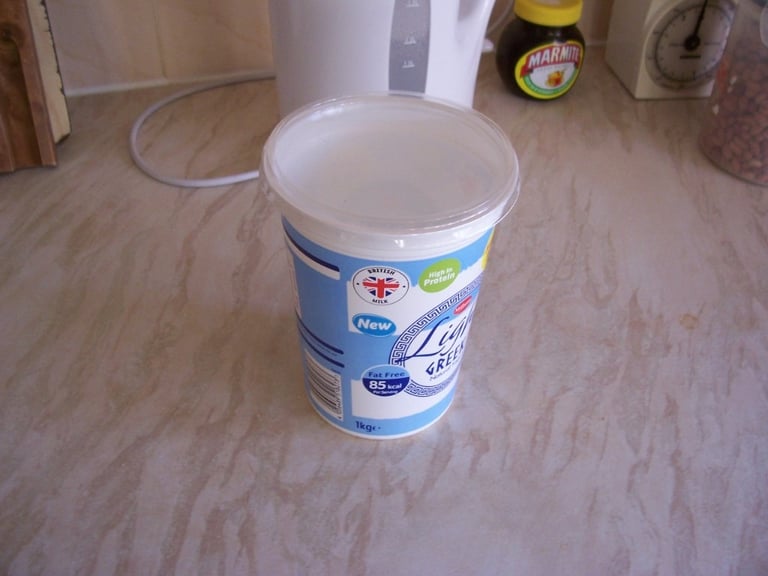 50 plus clean empty large 1Kg Yogurt pots with lids | in Delph ...