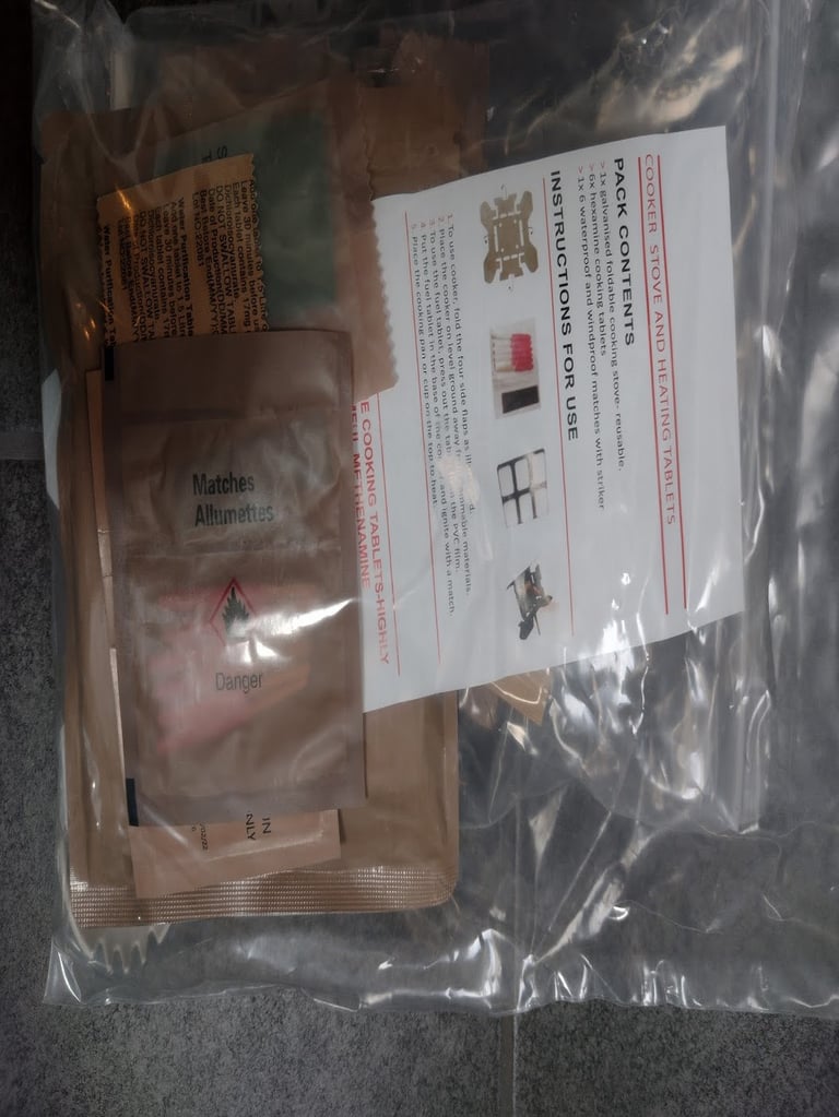 British army MRE sundry kits | in Chessington, Surrey | Gumtree