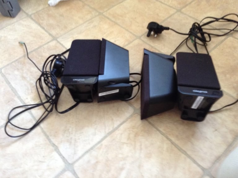Creative' A60 - Twin Stereo 2.0 Speakers - (x 2 pairs - £15 per)) | in ...