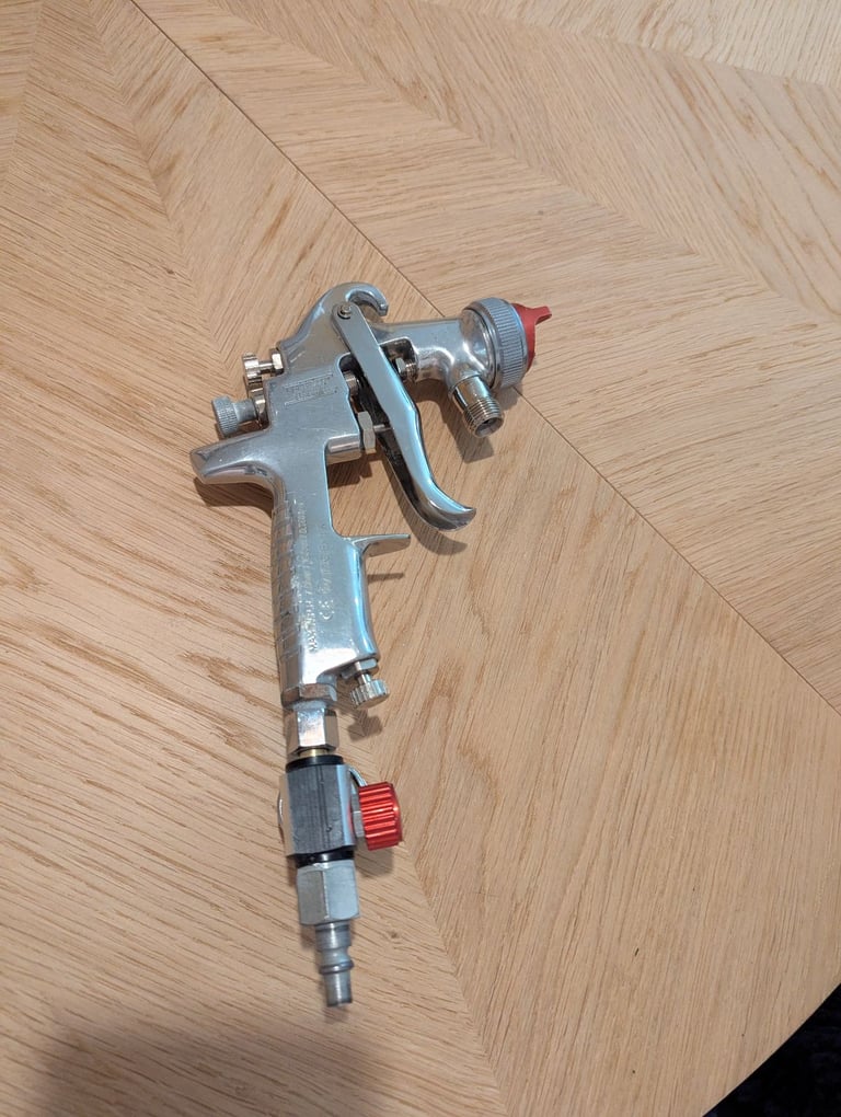 Sprayman UK 2L Pressure Cup + 1.4 M Air and Paint Hose Set & ANEST ...