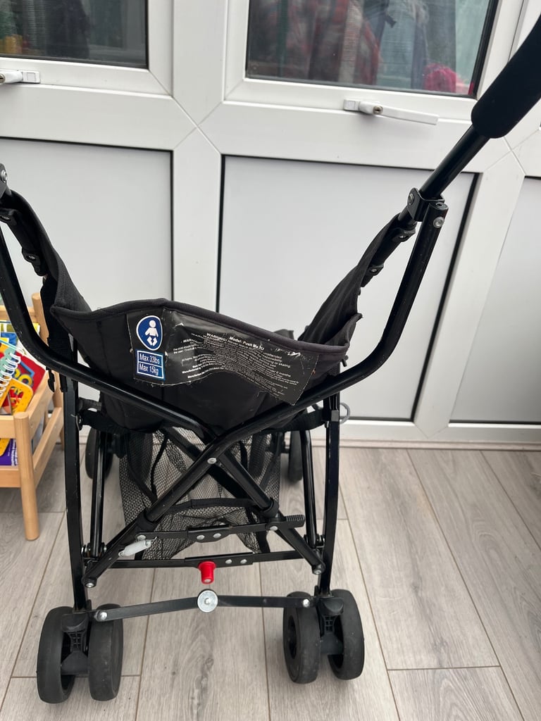 Baby stroller black fold up pushchair | in Bournemouth, Dorset | Gumtree