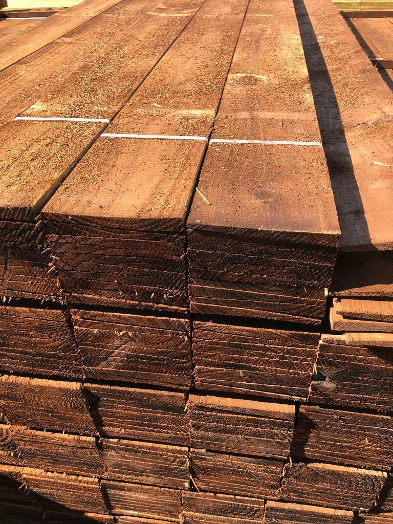 Fencing wood, new timber, wooden fence panel, feather edge fence boards ...