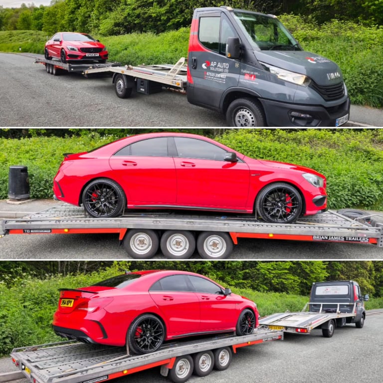 CAR VAN TRANSPORT ENCLOSED TRAILER COLLECTION DELIVERY RECOVERY ...