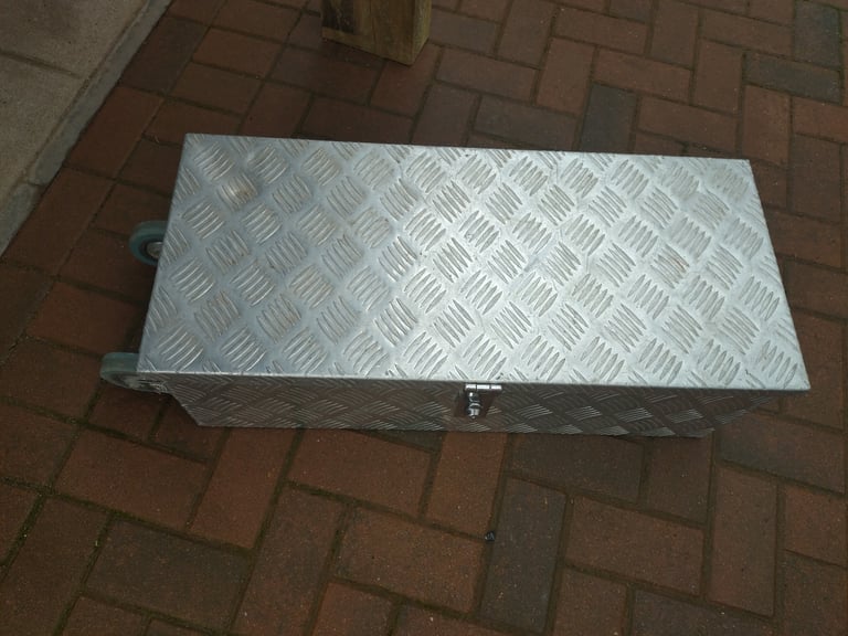 Aluminium portable tool storage box | in Exeter, Devon | Gumtree