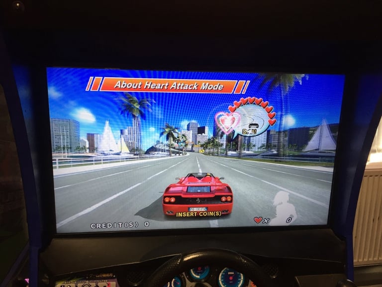 SEGA OUTRUN 2 SPECIAL TOURS SINGLE SIT DOWN ARCADE MACHINE | in Low ...