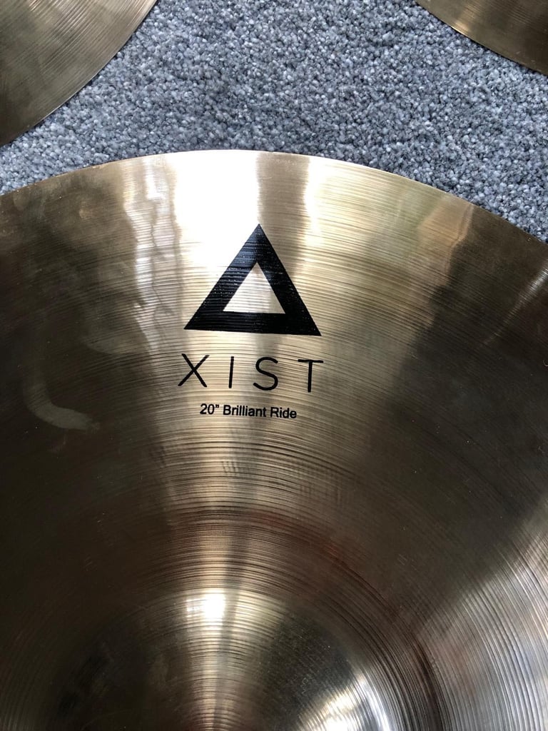 Istanbul Agop Xist Brilliant Cymbal set -Hardly Used - Hard case | in ...