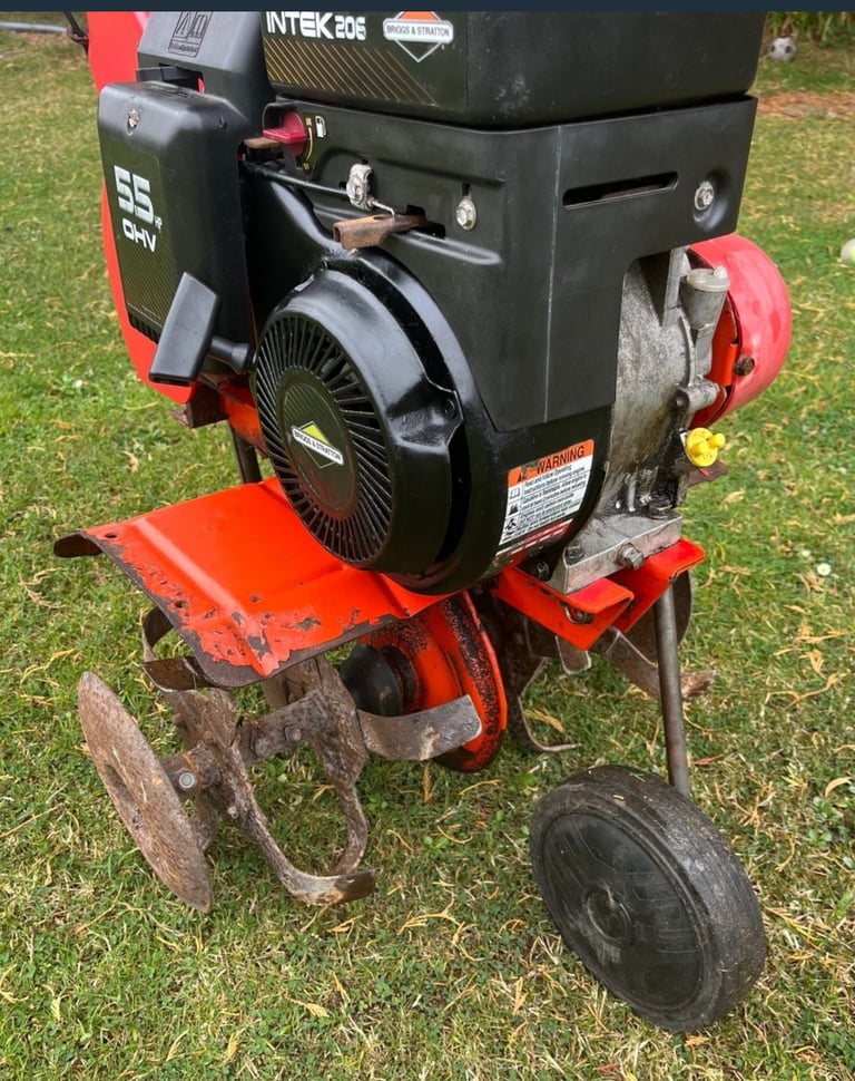 Petrol Rotavator 20” cut width tiller serviced 5.5hp Briggs cultivator ...