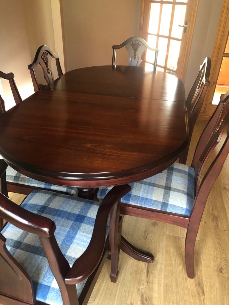 John Coyle Mahogany Dining Table and Chairs | in Montrose, Angus | Gumtree