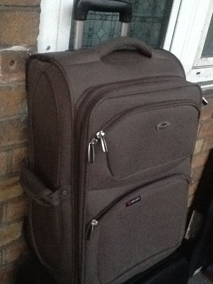 Delsey 'Valaguzza' Trolley Cabin Carry-on Suitcase, Brown | in Hackney ...