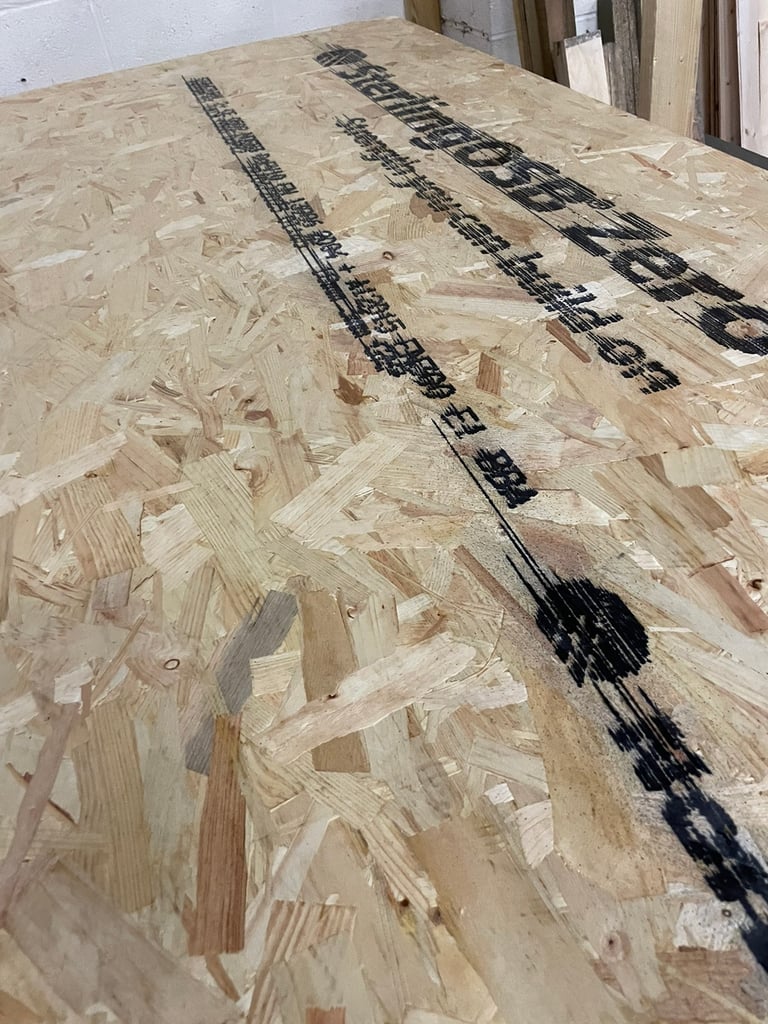 18mm OSB Sterling Board 8x4ft Wood Timber Floor Roof DIY | in Burscough ...
