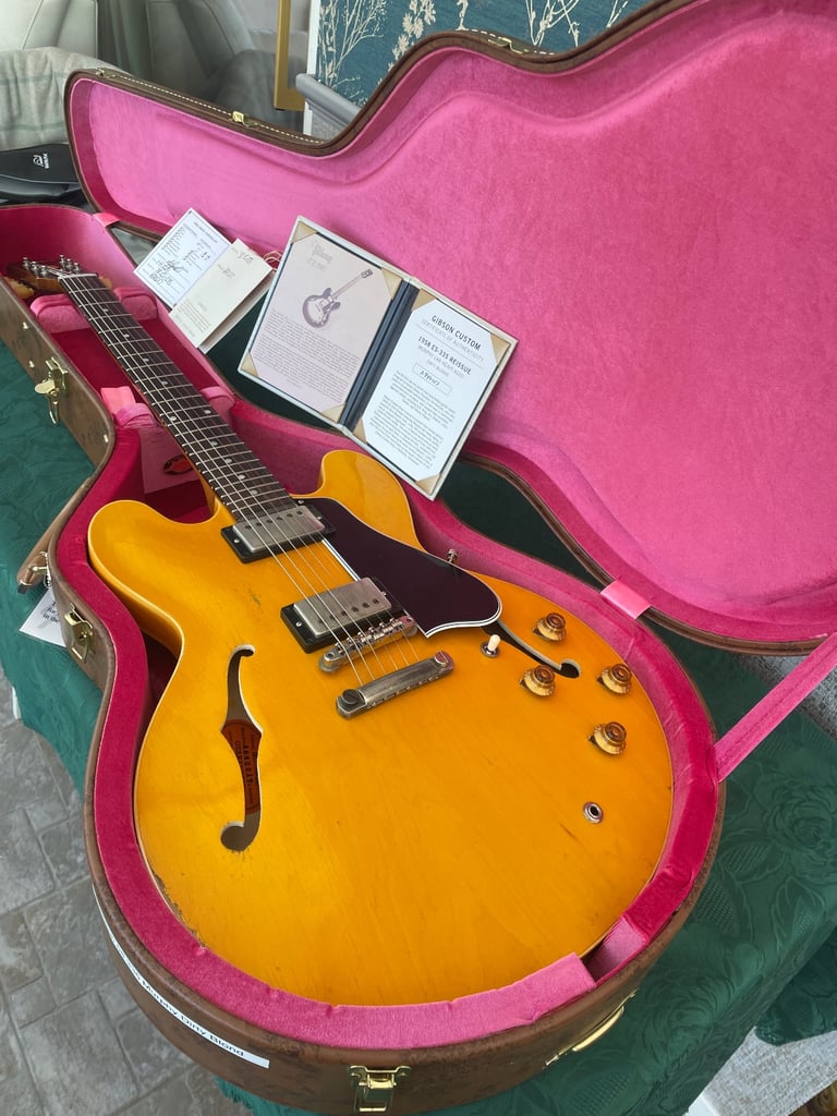 Trades 2024 Gibson Es335 murphy lab dirty blonde custom shop one of 150 made worldwide! | in ...