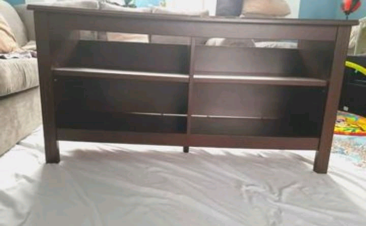 IKEA BRUSALI TV bench / entertainment stand (brown) | in Erdington ...