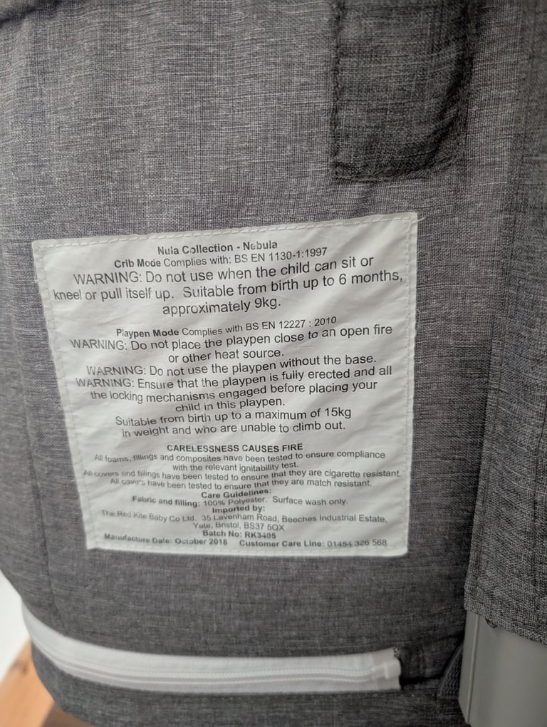 Red Kite Nula Nebula Crib | in Wirral, Merseyside | Gumtree