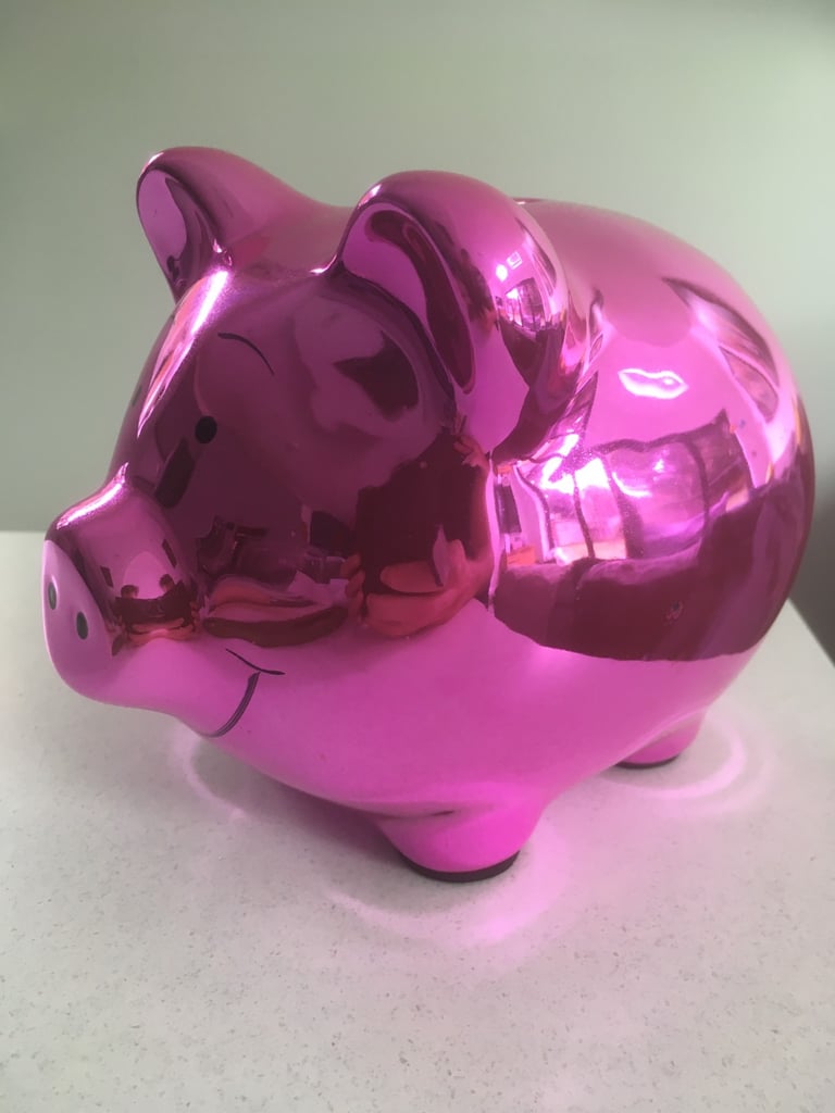 M&S Percy Pig kids childs piggy bank, money box | in York, North ...