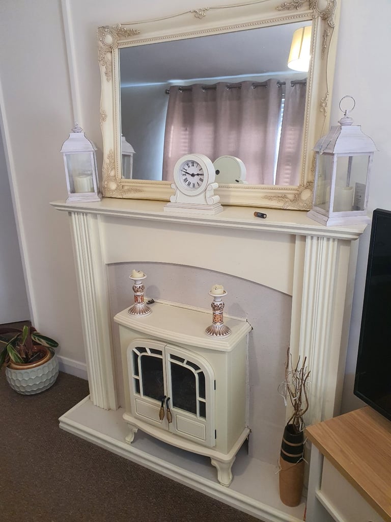 Fire surround and electric fire | in Winslow, Buckinghamshire | Gumtree