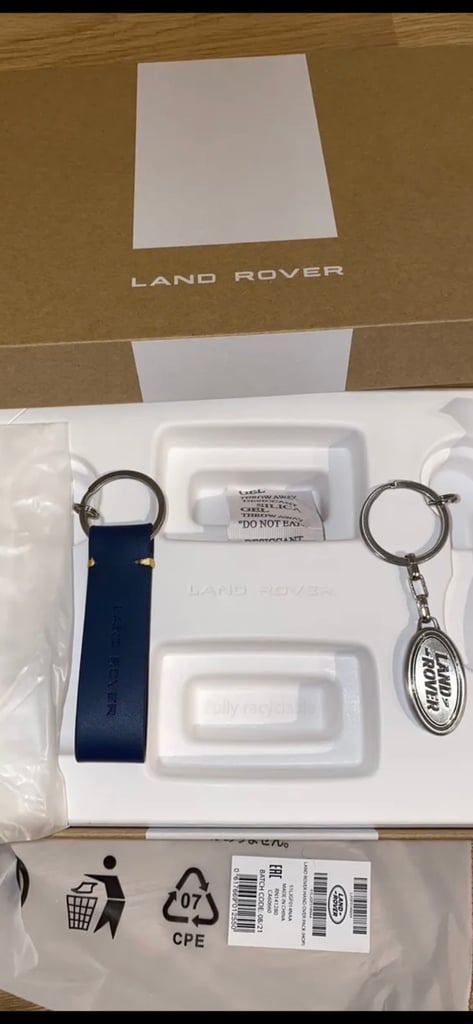 Genuine Key Ring's & Gift Box, Defender, Discovery, Landrover. | in ...
