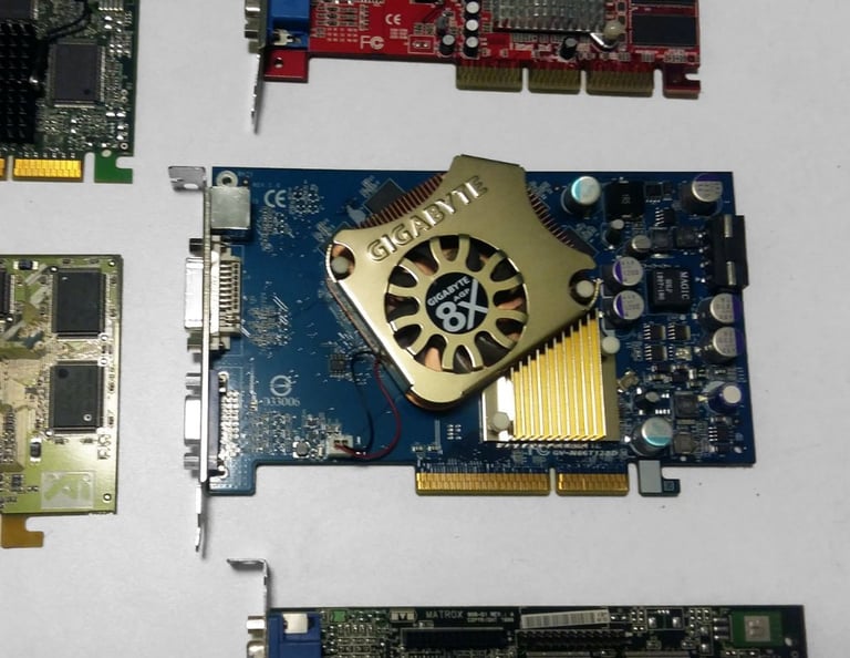 AGP Graphics Cards - Radeon / Nvidia (seen working), Video Cards, GPU ...