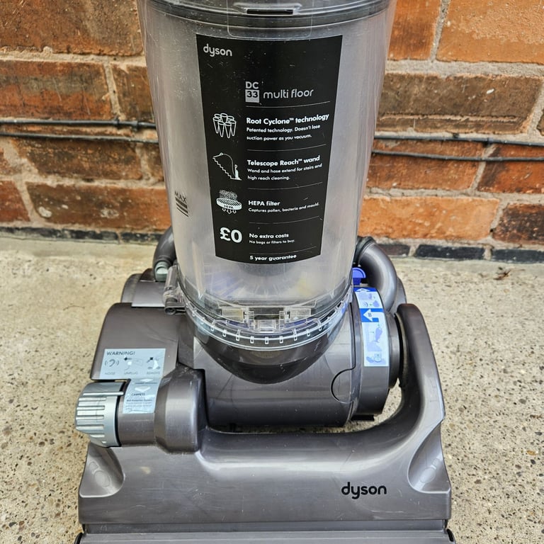 Dyson DC33 Multi-Floor upright vacuum cleaner with tools and ...