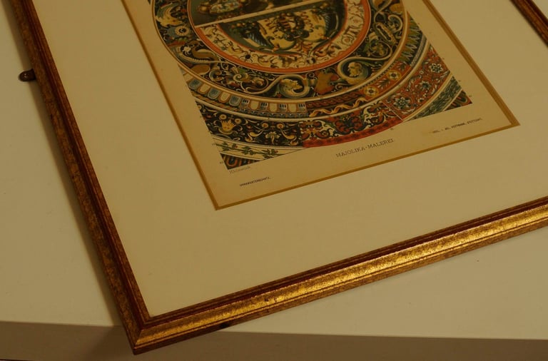 J Hoffman Stuttgart c1890 Italian Print gilded frame | in Diss, Norfolk ...
