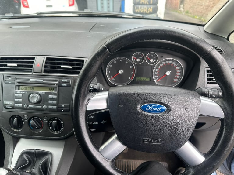 Ford Focus C-Max 1.6 Petrol Manual 5 Door MPV Spacious Vehicle 2007 ...