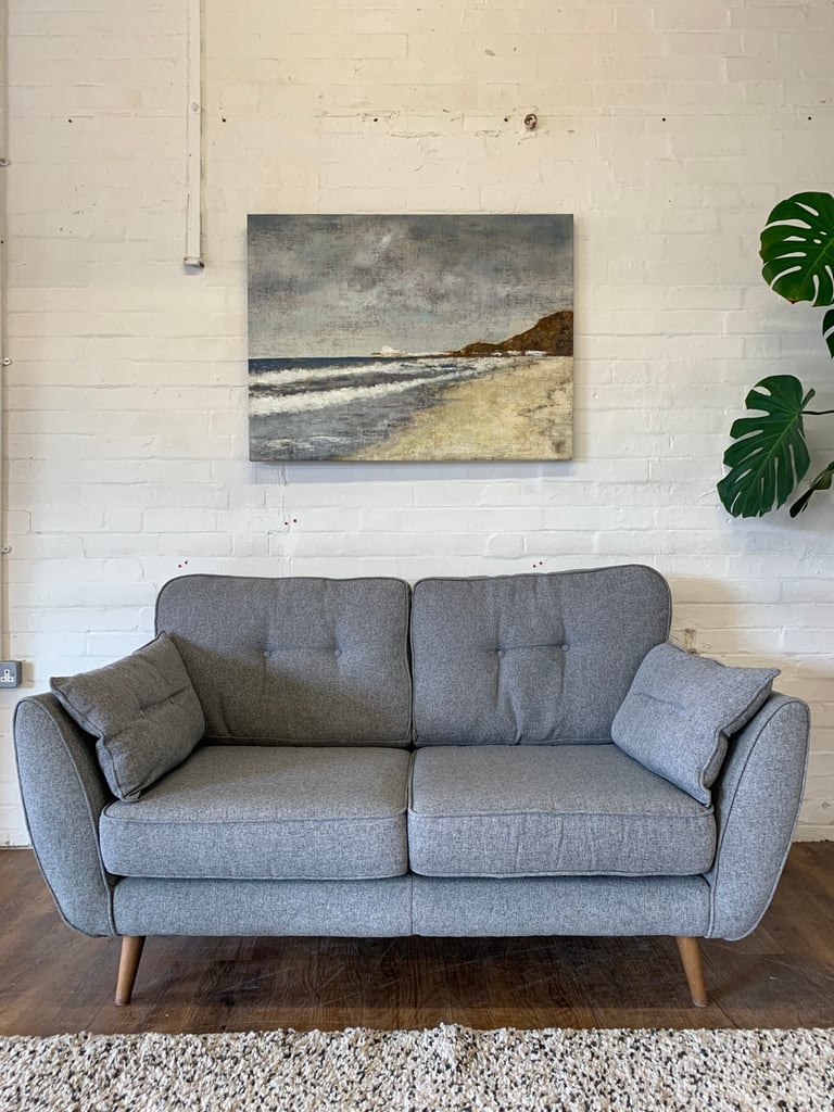 French Connection Zinc DFS 2 Seater Sofa *I Can Deliver* | in Wisbech ...